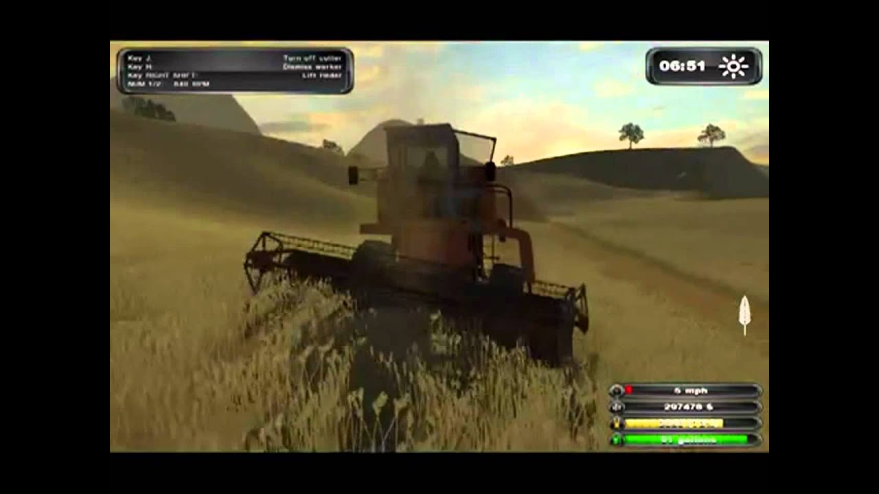 farming simulator 2011 GLORIA CP12 AUTONIVELANTA - YouTube