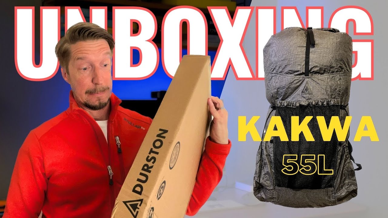 UNBOXING the Durston Gear KAKWA 55L backpack, short INFO, and FIRST ...