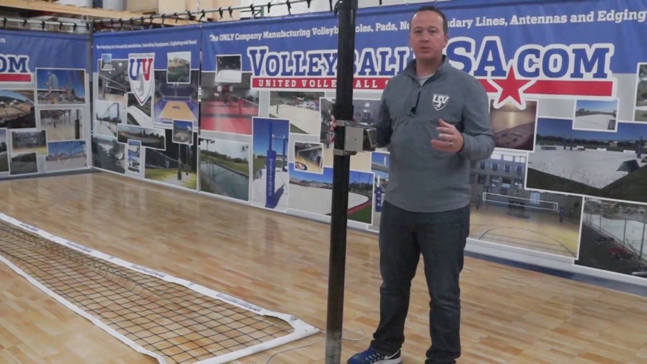 3" Carbon Fiber Patriot Volleyball System - YouTube