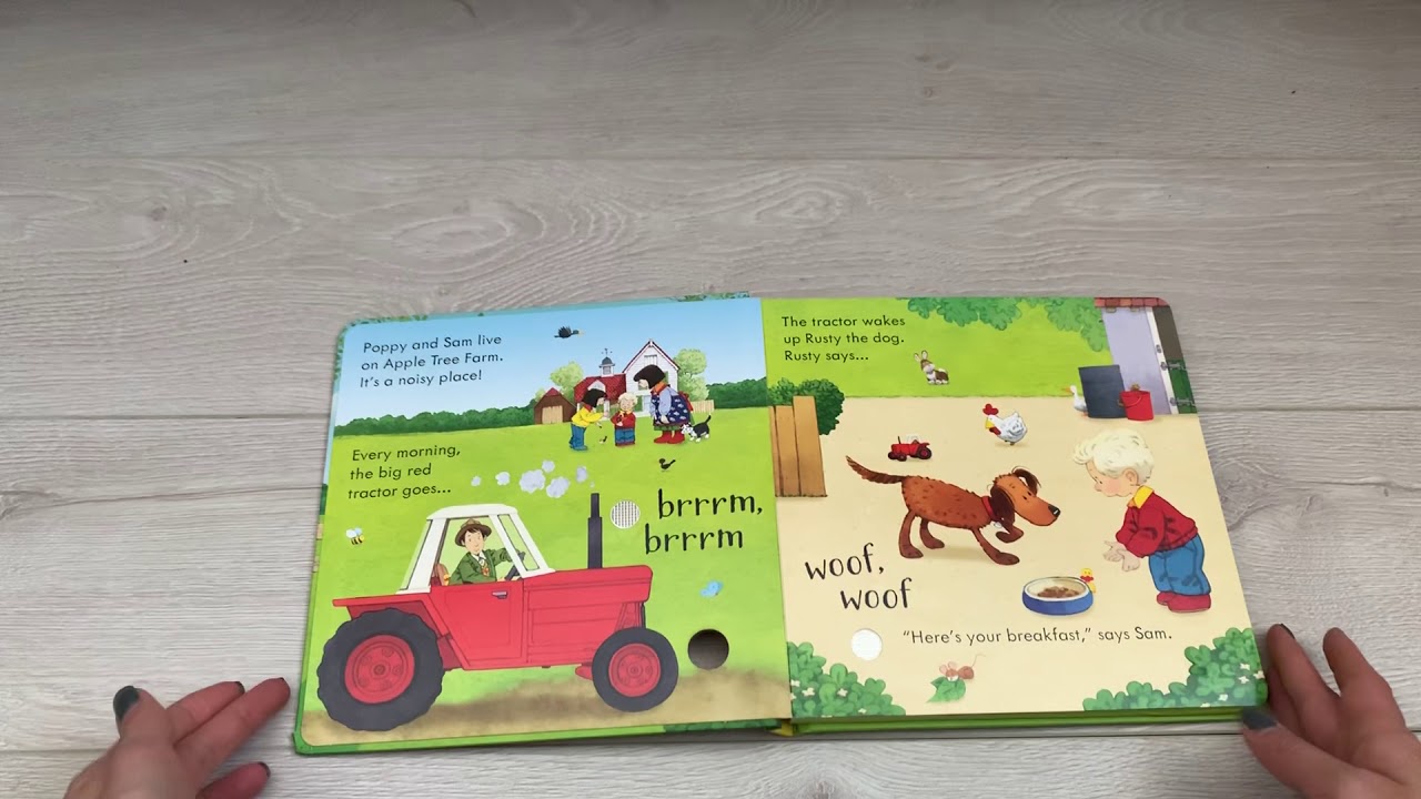 Poppy and Sam Animal Sounds Usborne - YouTube