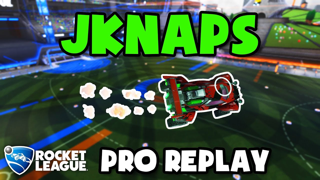 JKnaps Pro Ranked 3v3 POV #205 - Rocket League Replays - YouTube