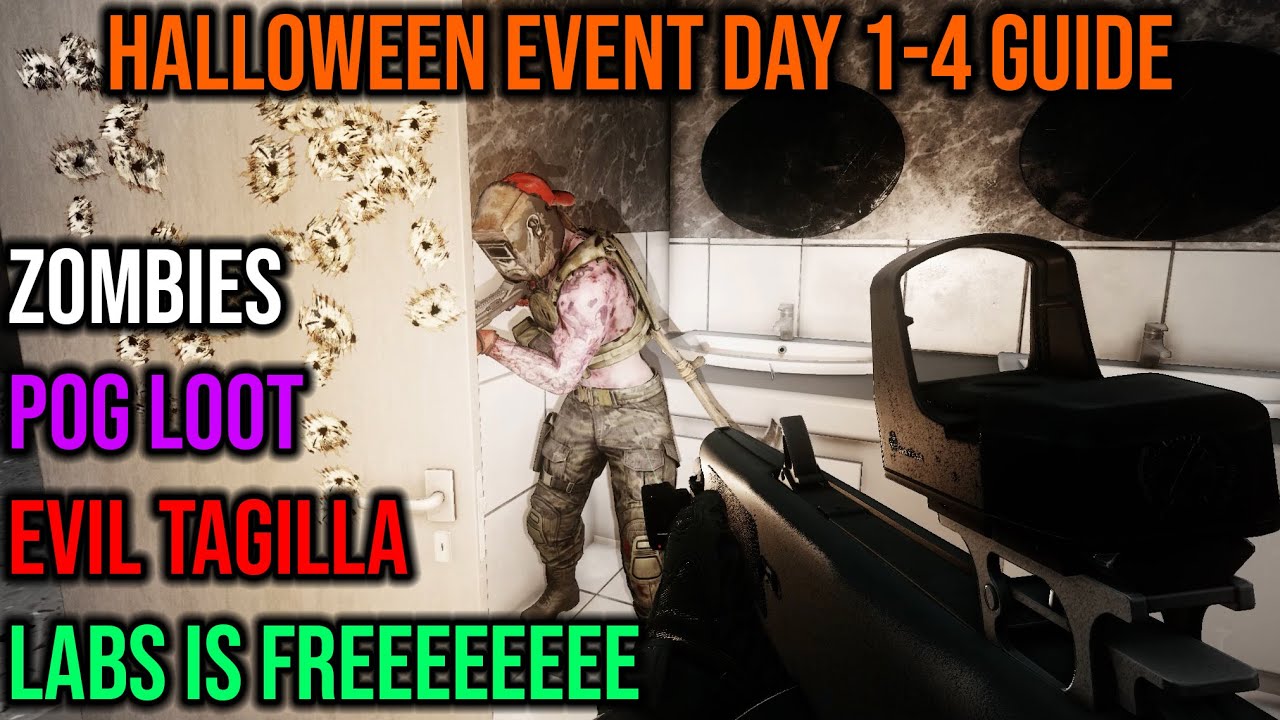 Complete Guide to Zombie Event Days 1-4 | Escape from Tarkov Halloween ...