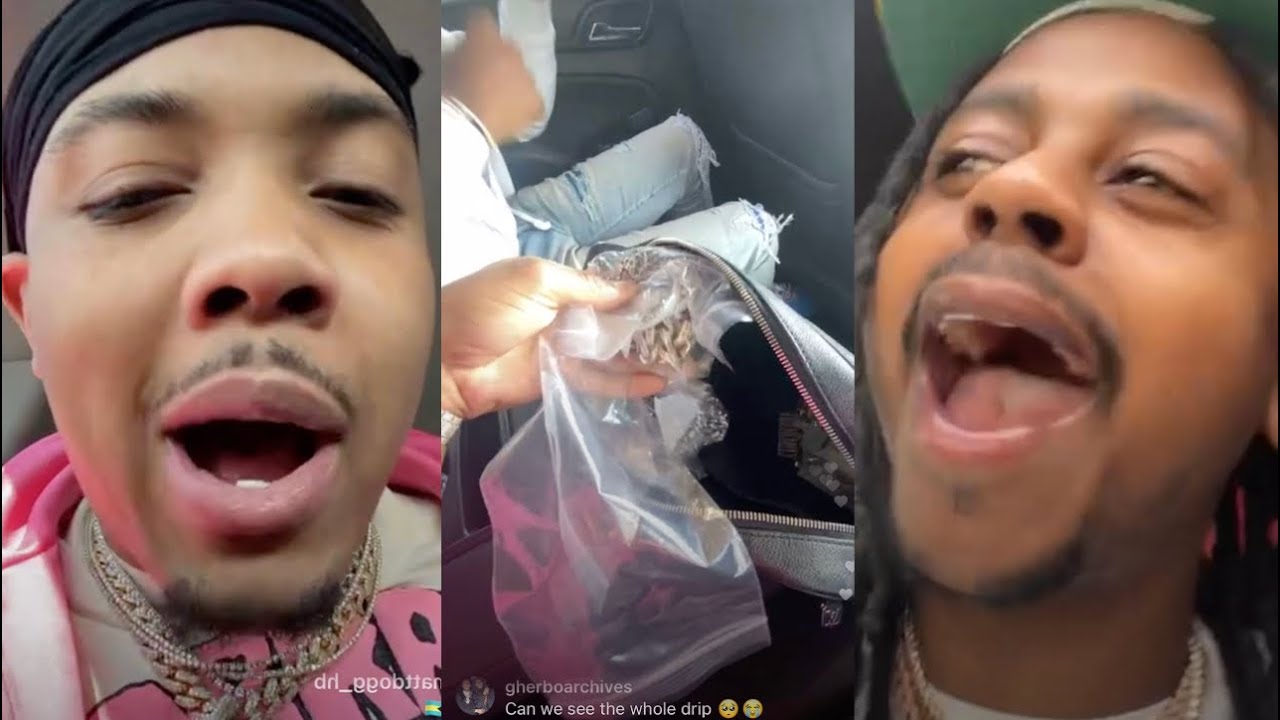 G Herbo Bumping BabyFace Ray Riding With 80 Chains On His Way Back To ...