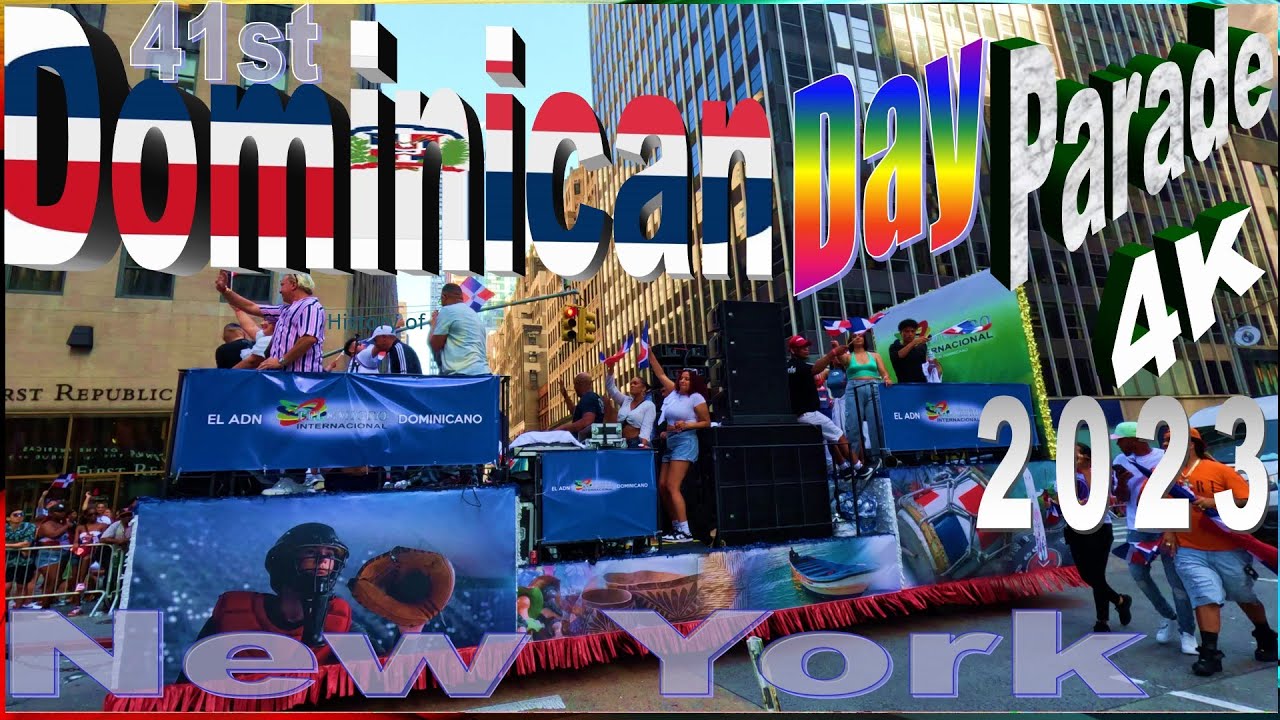 #41st Annual National Dominican Day Parade|| #nyc #4k | - YouTube
