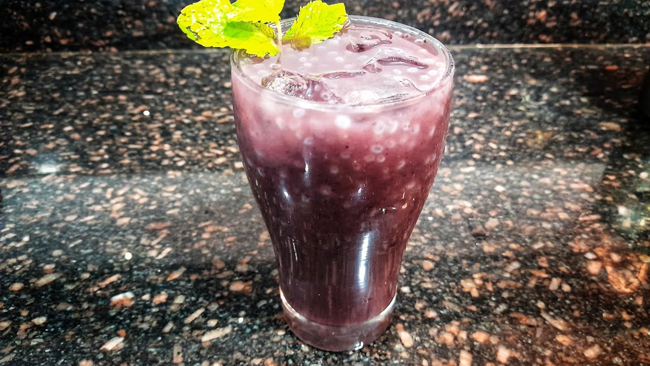 Black Raisins Juice | Dry Grape Juice Recipe - YouTube