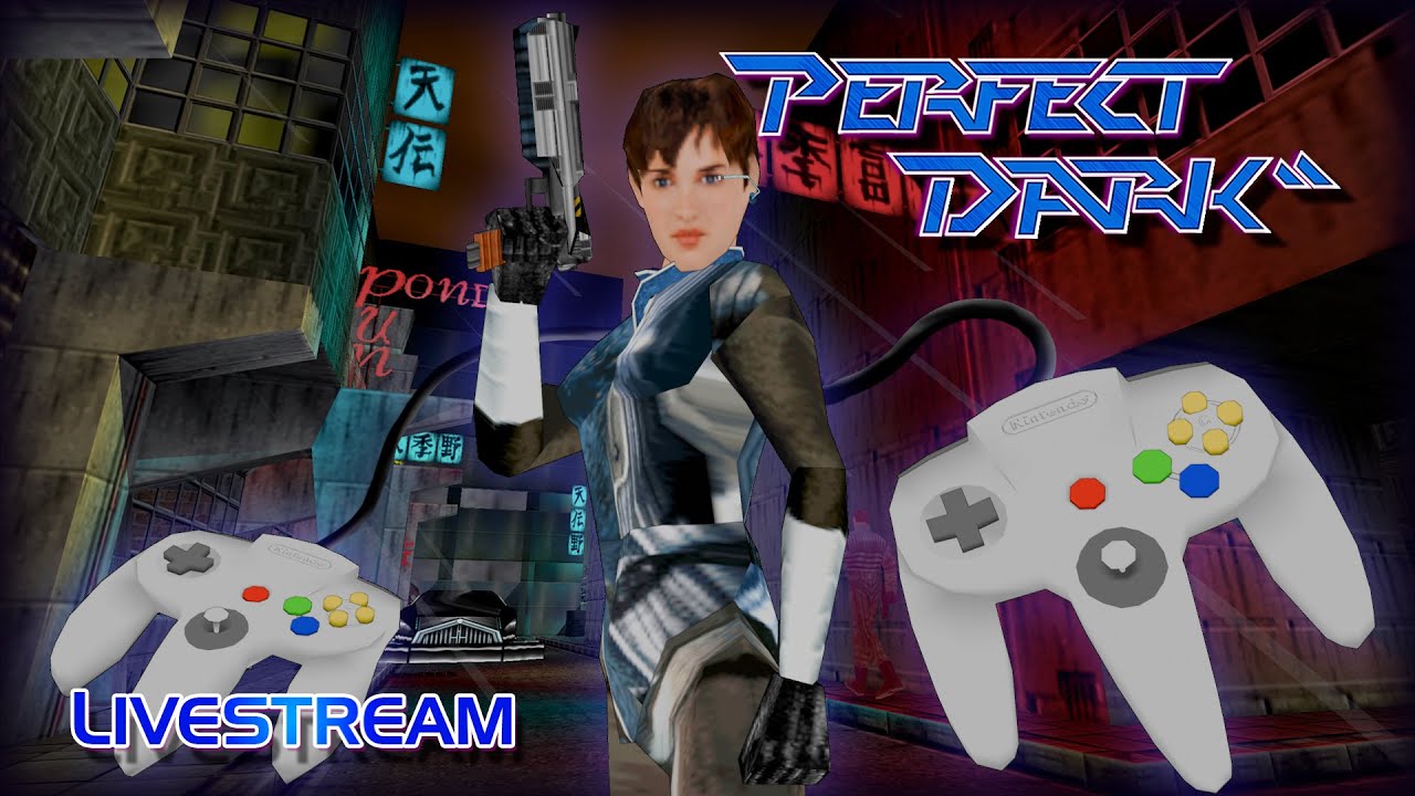 Perfect Dark N64 - Two Players, One Joanna - YouTube
