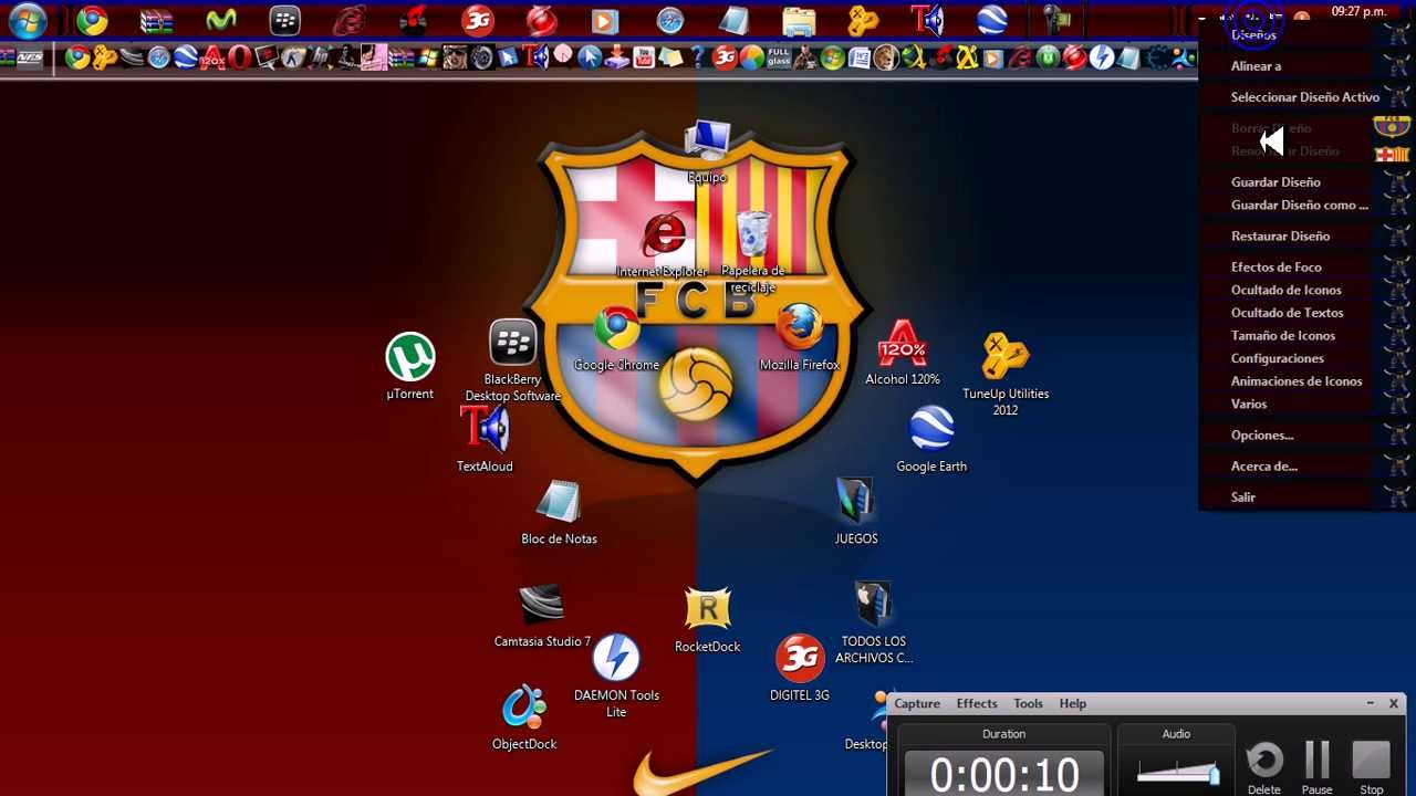 problema con el Desktop Icon Toy - YouTube