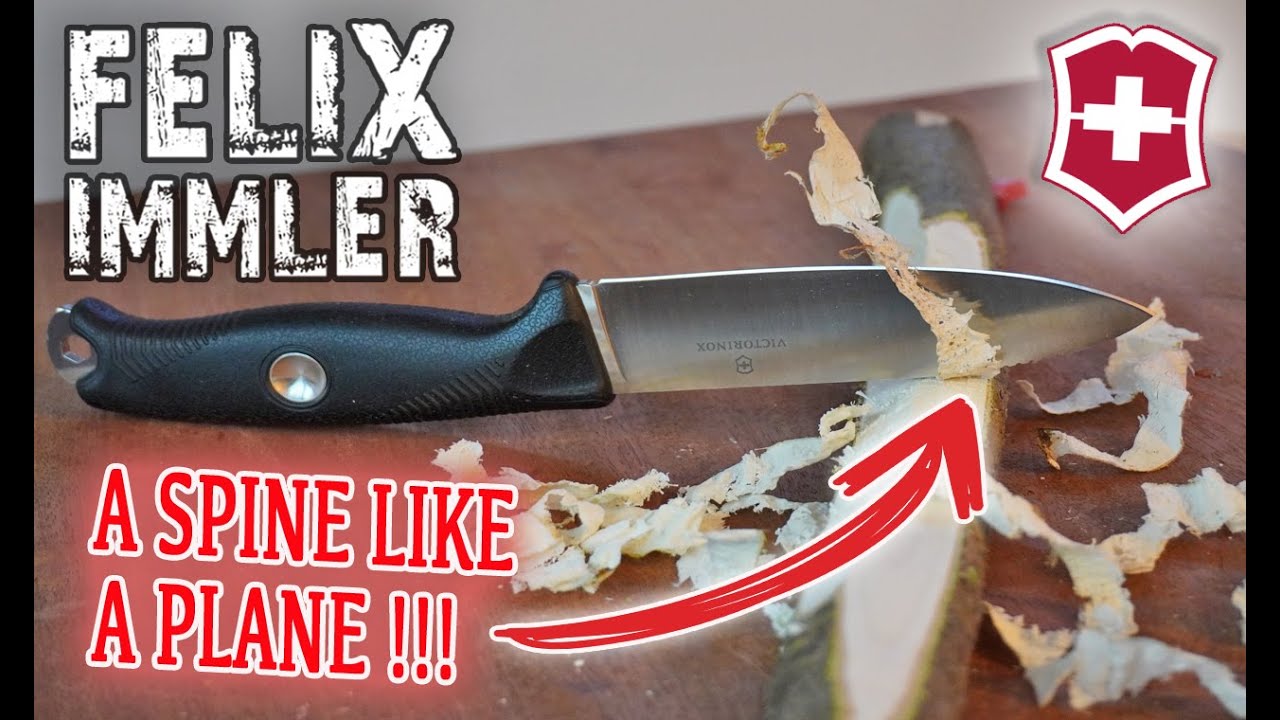 The sharpest Spine ever (Unknown trick to do it on your knife) - 20 ...