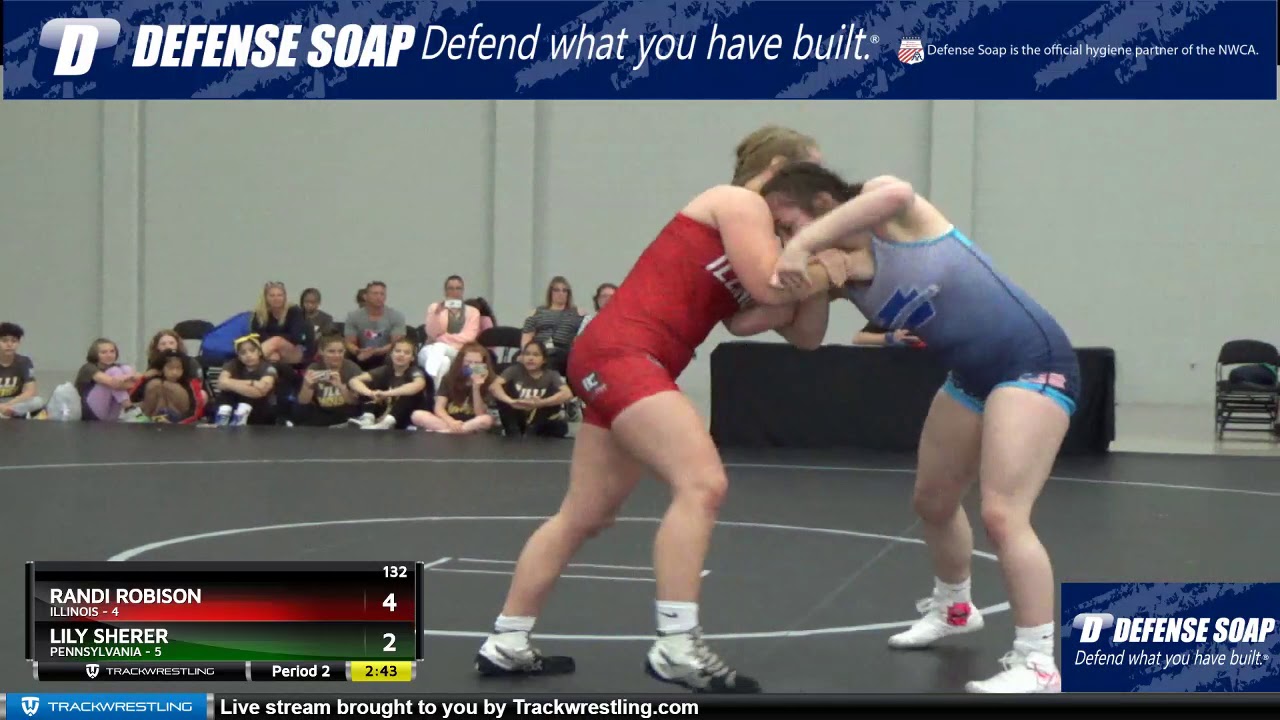 Mat 5 132 Randi Robison Illinois Vs Lily Sherer Pennsylvania - YouTube