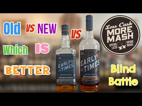 Early Times Bottle In Bond (Old Version) vs Early Times Bottle In Bond (New Version)| 