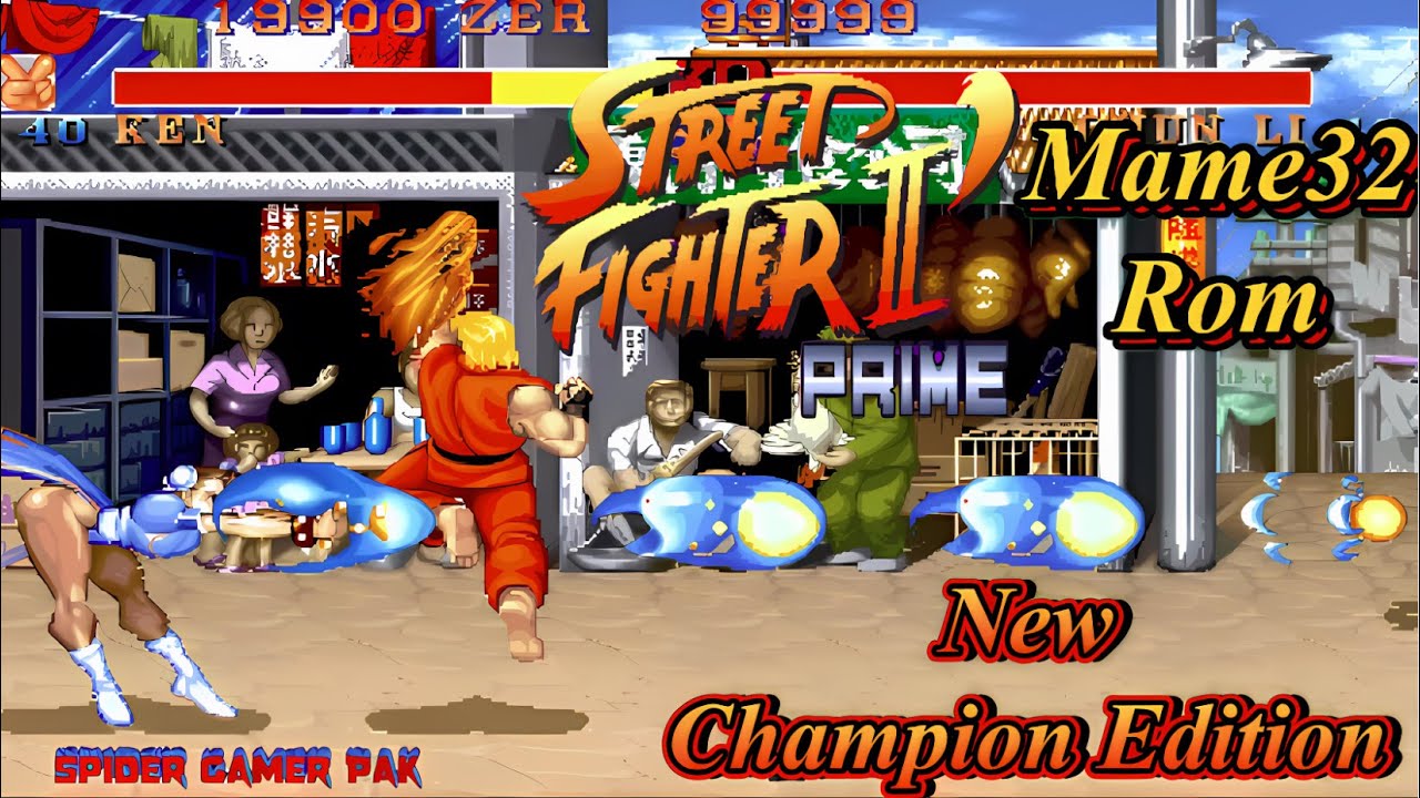 Street Fighter 2 - Prime 2025 Edition MAME 32 Rom - Ken Playthrough ...