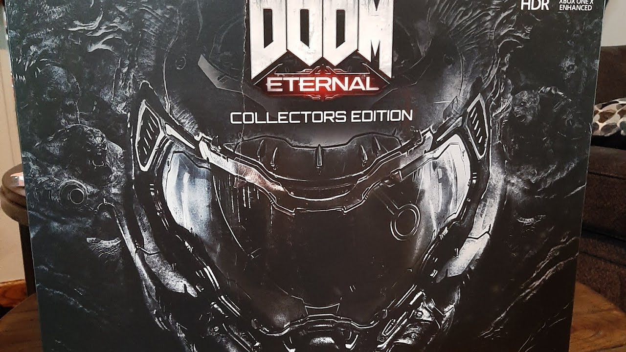 DOOM Eternal Collectors Edition unboxing! - YouTube