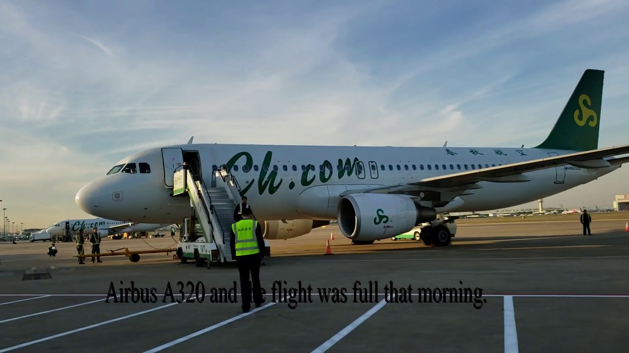 Spring Airlines Review (China's Ryanair) - YouTube