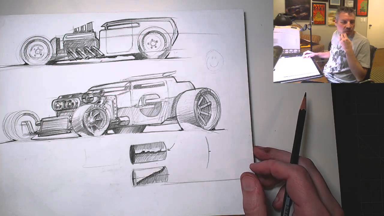 Sketching Chrome - YouTube