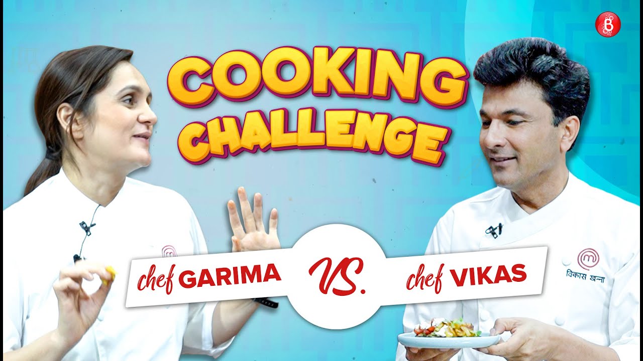 Vikas Khanna vs Garima Arora in a HILARIOUS Cooking Challenge ...