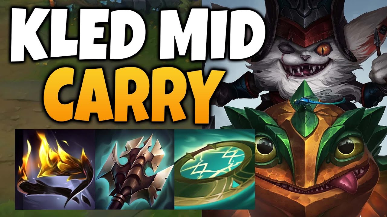 How To Dominate As Kled Mid... - YouTube