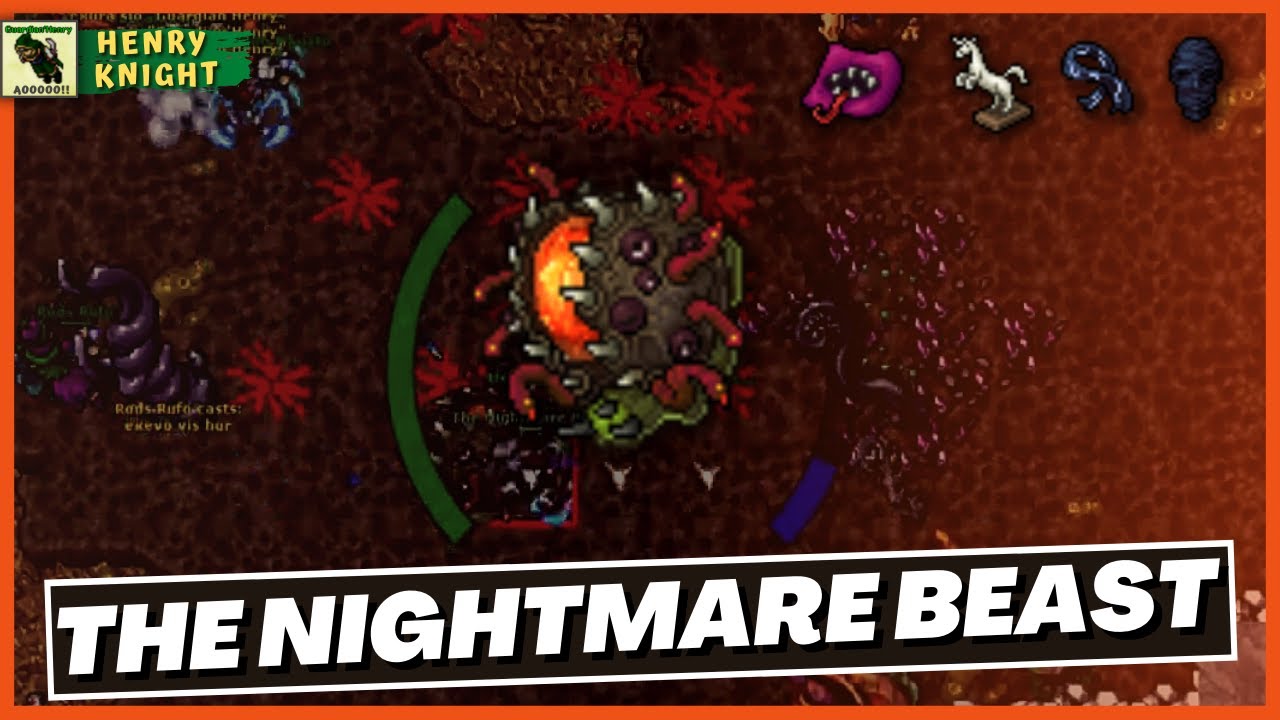 TIBIA BOSSES #7 COMO FAZER O BOSS FINAL DA DREAM COURTS (THE NIGHTMARE ...