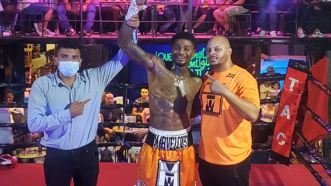 Colombia recap. Marquis Taylor KO Oscar Chacin - YouTube