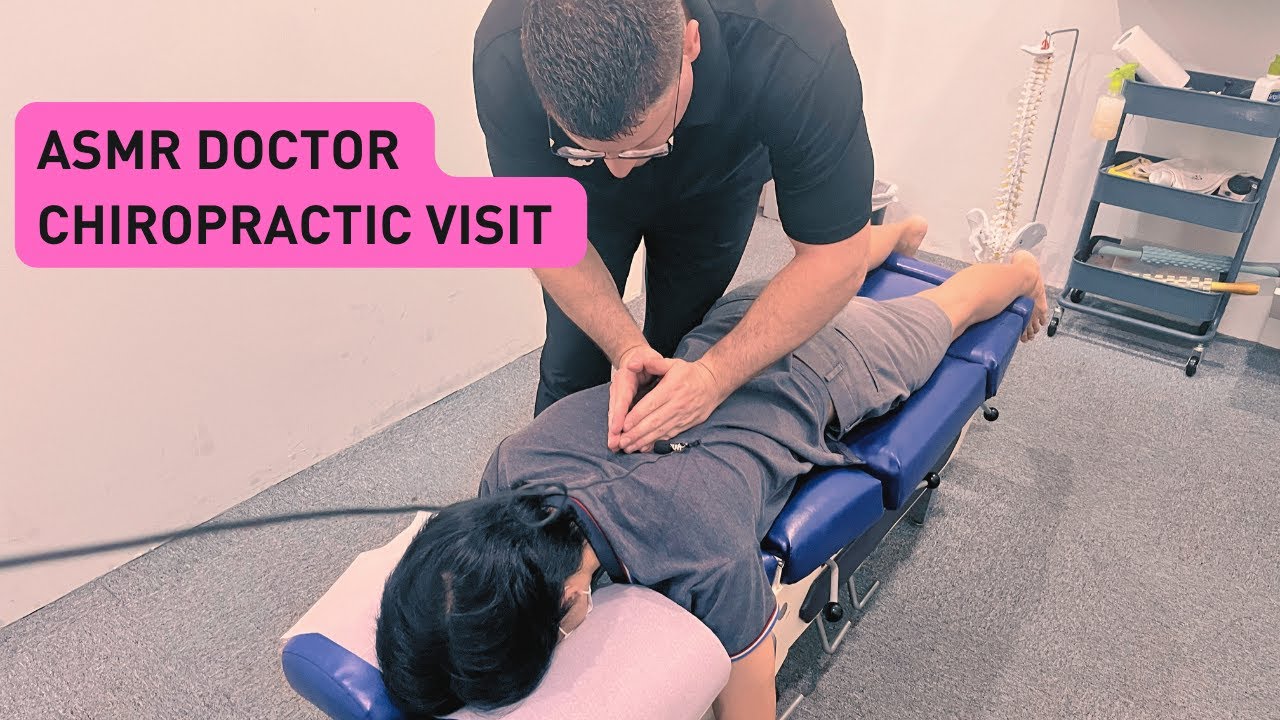 ASMR doctor . Satisfying ASMR spinal crack . Asmr chiropractic ...