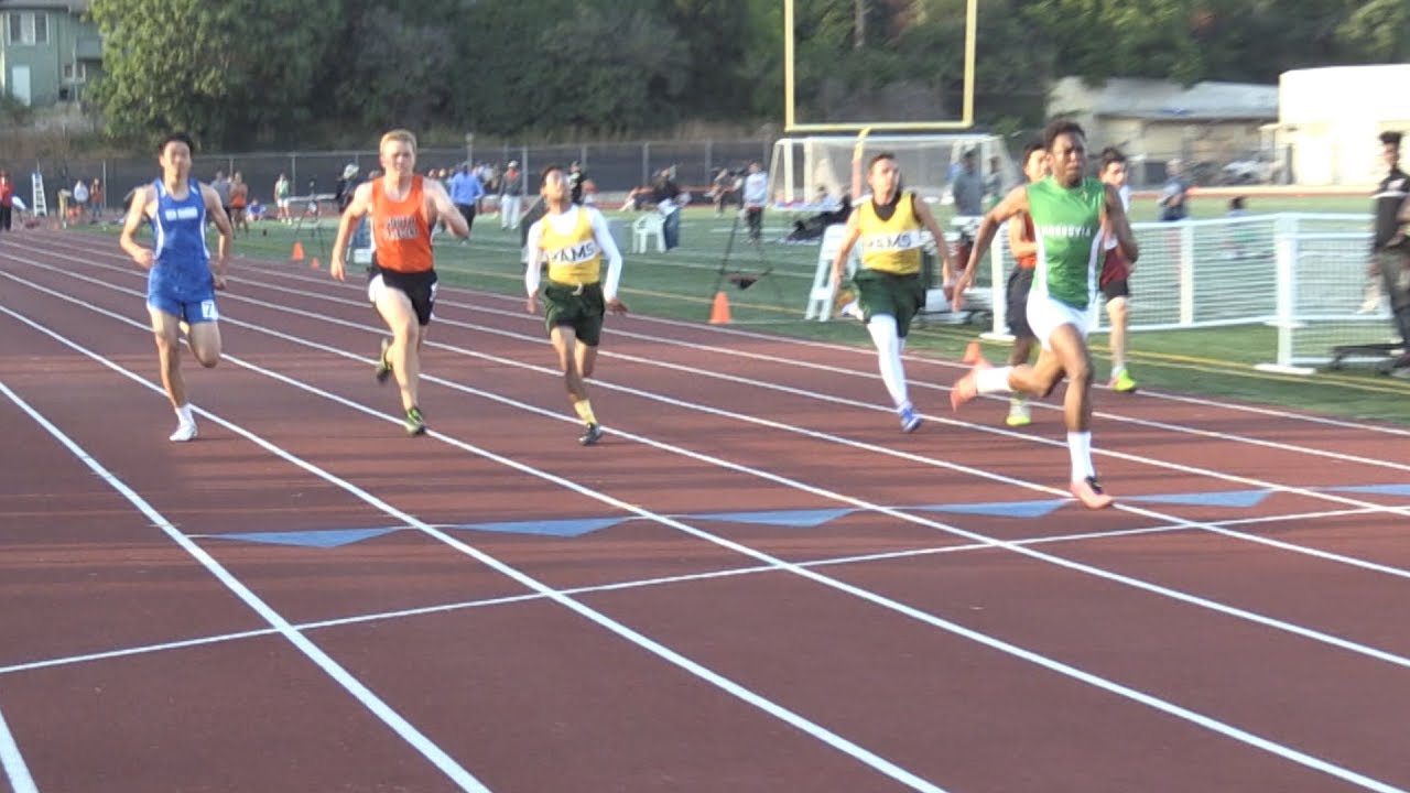 2017 TF - Rio Hondo Finals (Varsity Boys 100M Dash) - YouTube
