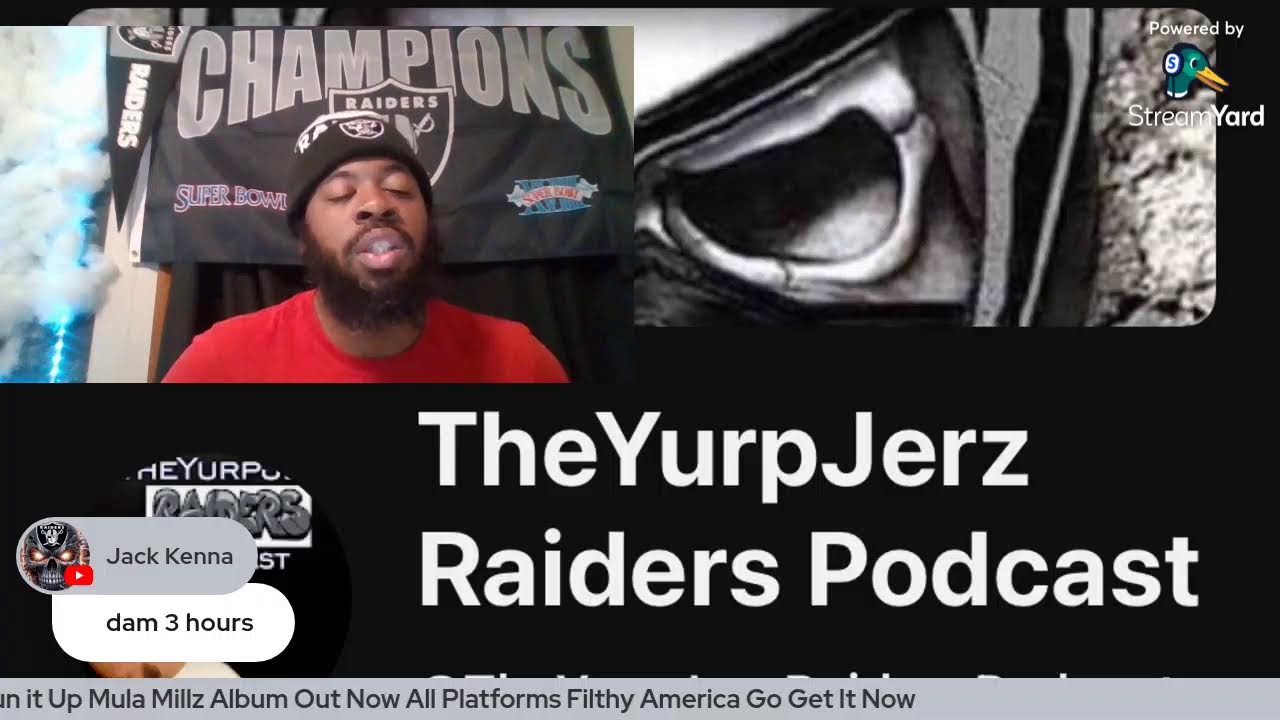 TheYurpJerz Raiders Podcast Episode 70- Afternoon show Let’s talk ...