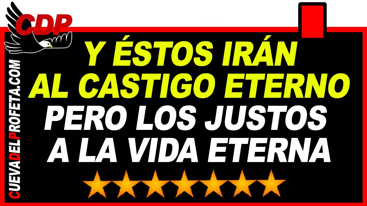 Existe un tormento eterno? ¿los que van al infierno serán castigados ...