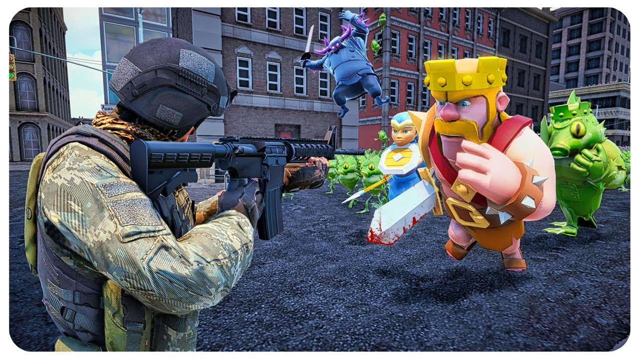 7 Million Clash of Clans Units Invade the City - Ultimate Epic Battle ...