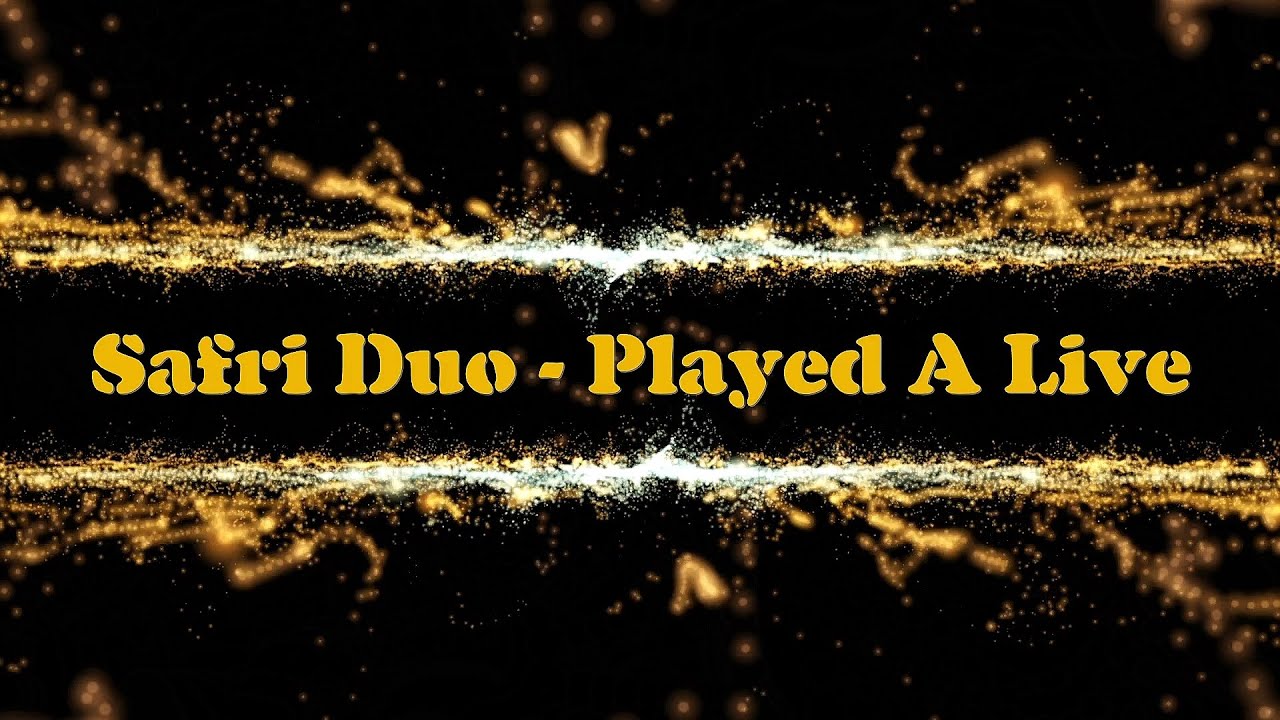 Safri Duo - Played A Live - YouTube