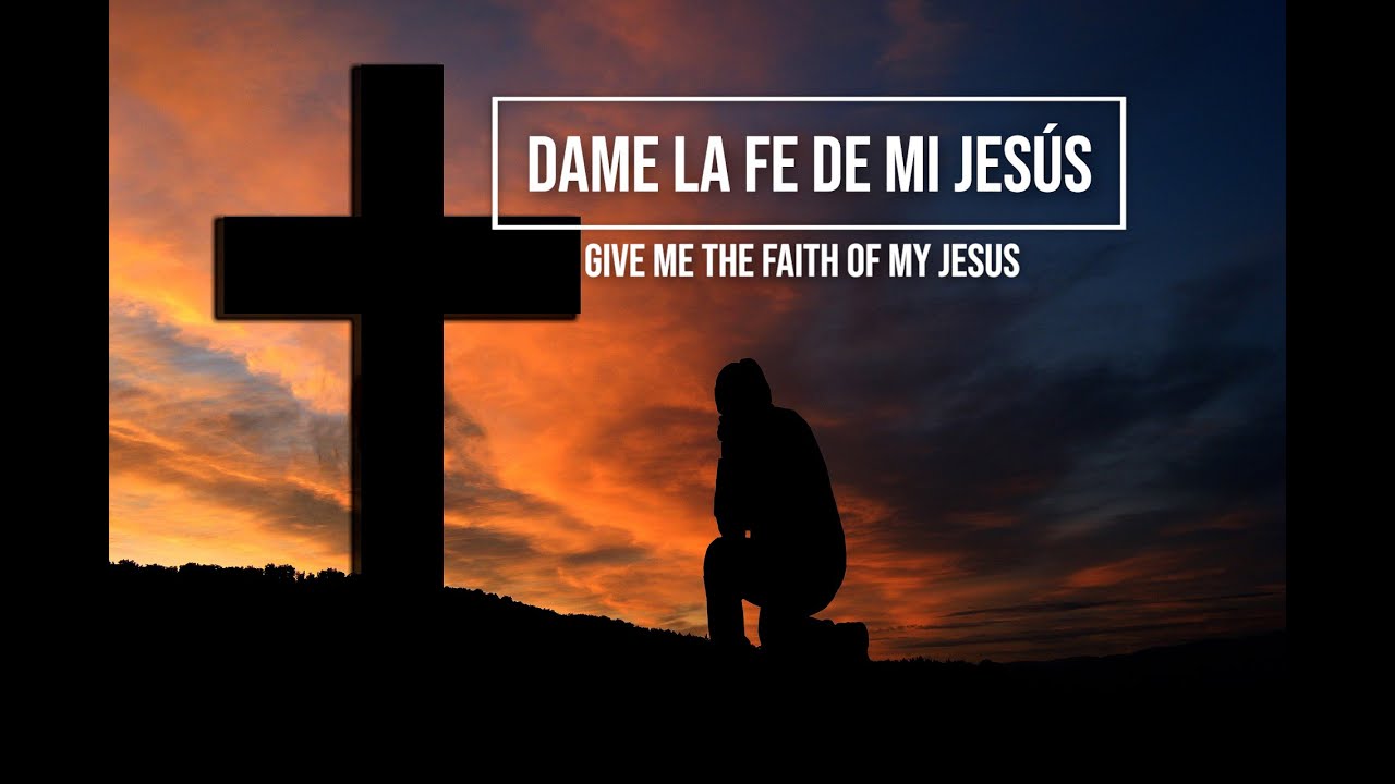 Dame la fe de mi Jesús / himno con letra / piano / Give me the faith of ...