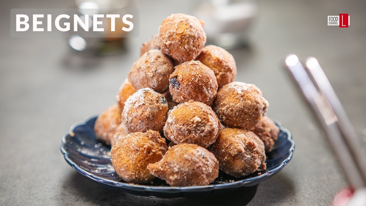 Easy Classic Beignets with Blueberries | Food Channel L - A New Recipe ...