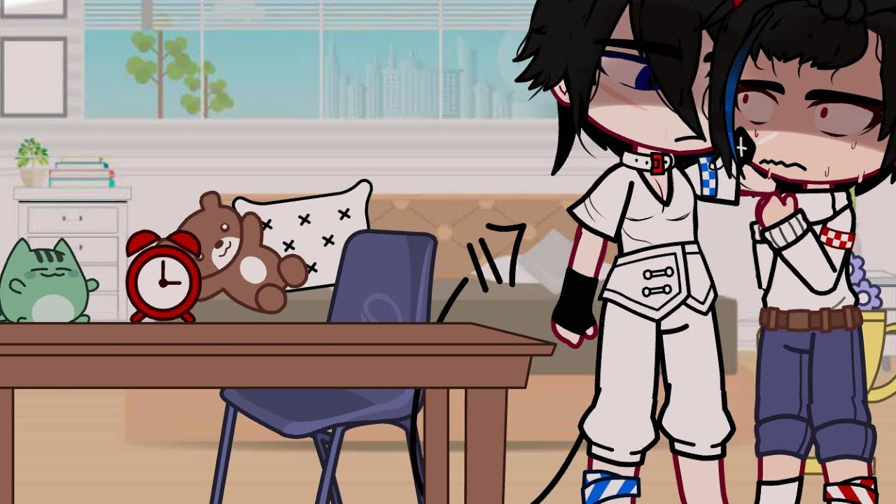 {Meeting with a creature}{ MeMe} ️💙{ Kan Blay}{Experiments with Blay ...