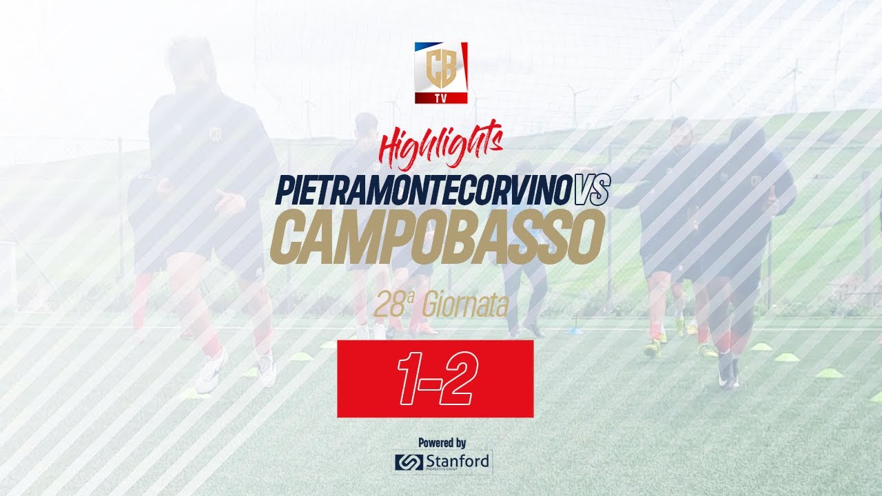 HIGHLIGHTS | Pietramontecorvino 1-2 Campobasso | Eccellenza - 28 ...