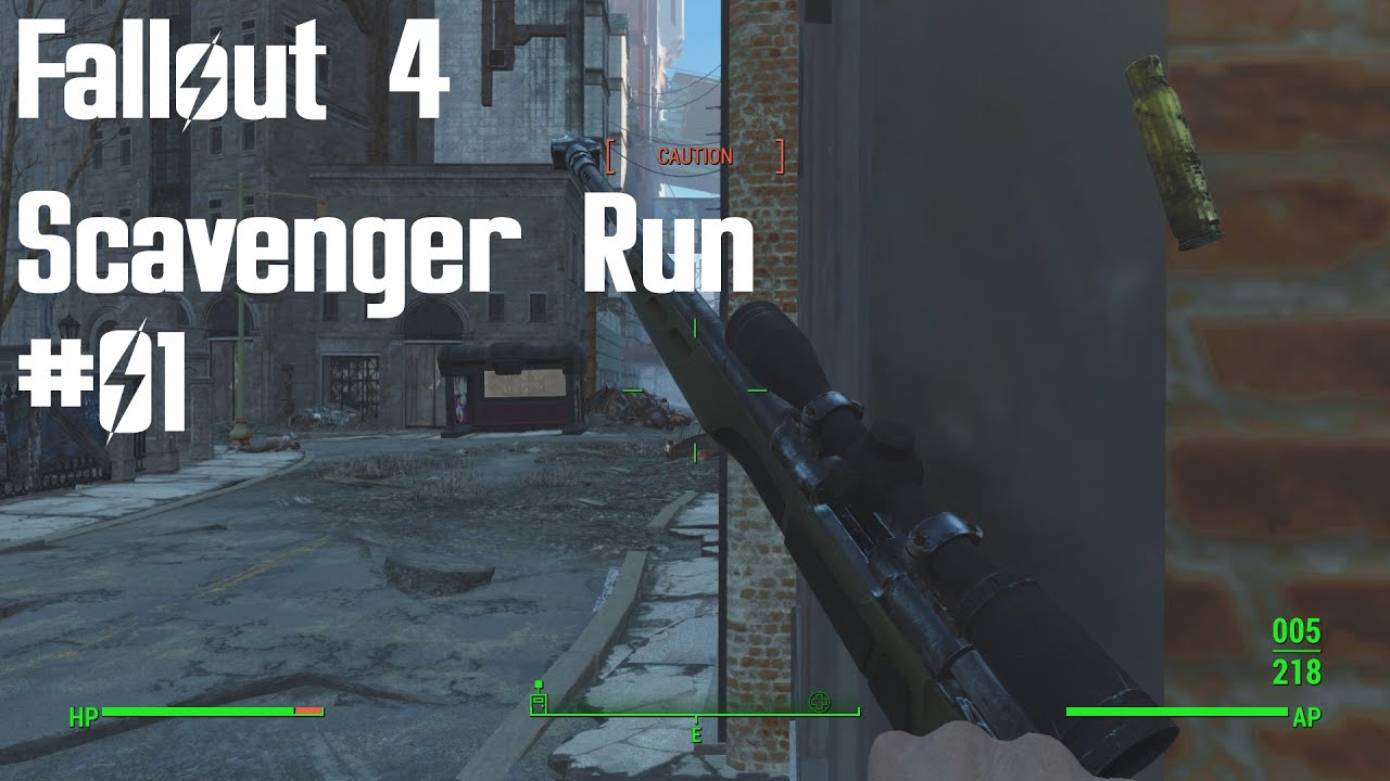 Fallout 4 - Scavenger Run #1 - YouTube