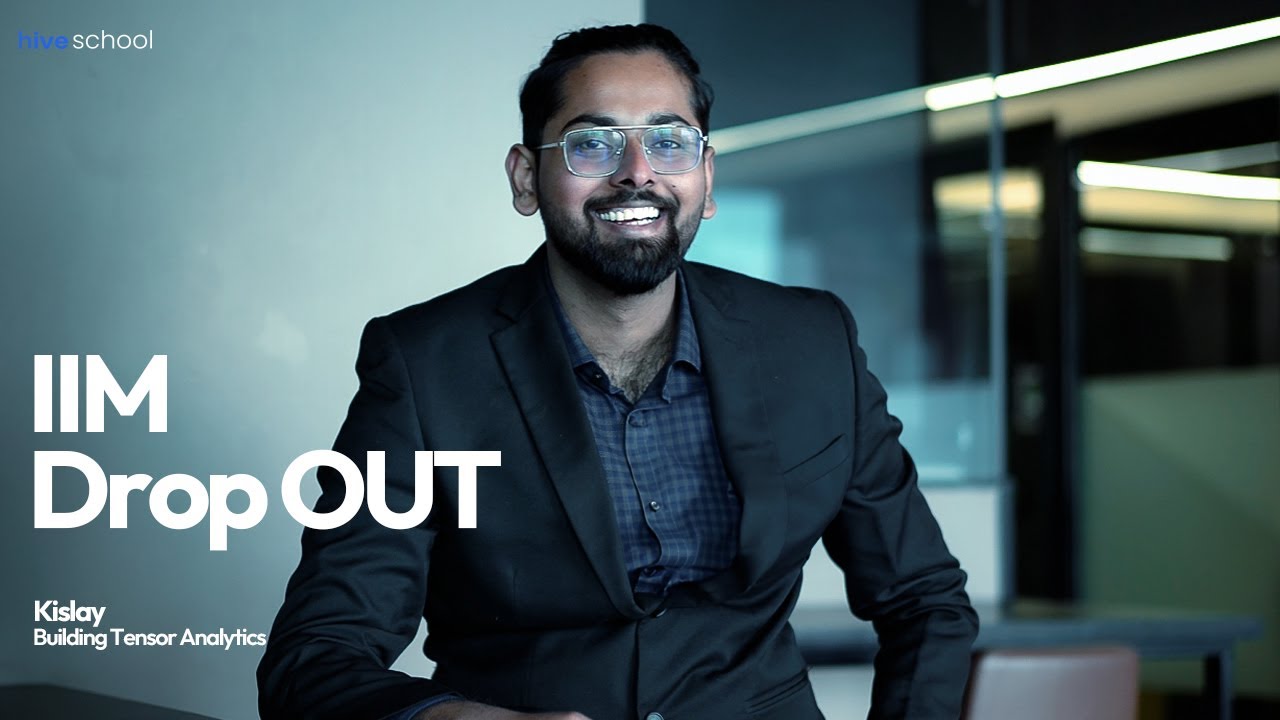 How He Left IIM to Make AI Accessible to Everyone ft. Kislay | Hive School - YouTube