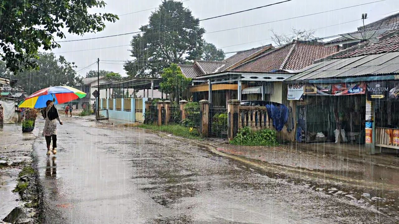 Sleep instantly with heavy rain and booming thunder sounds, suitable ...