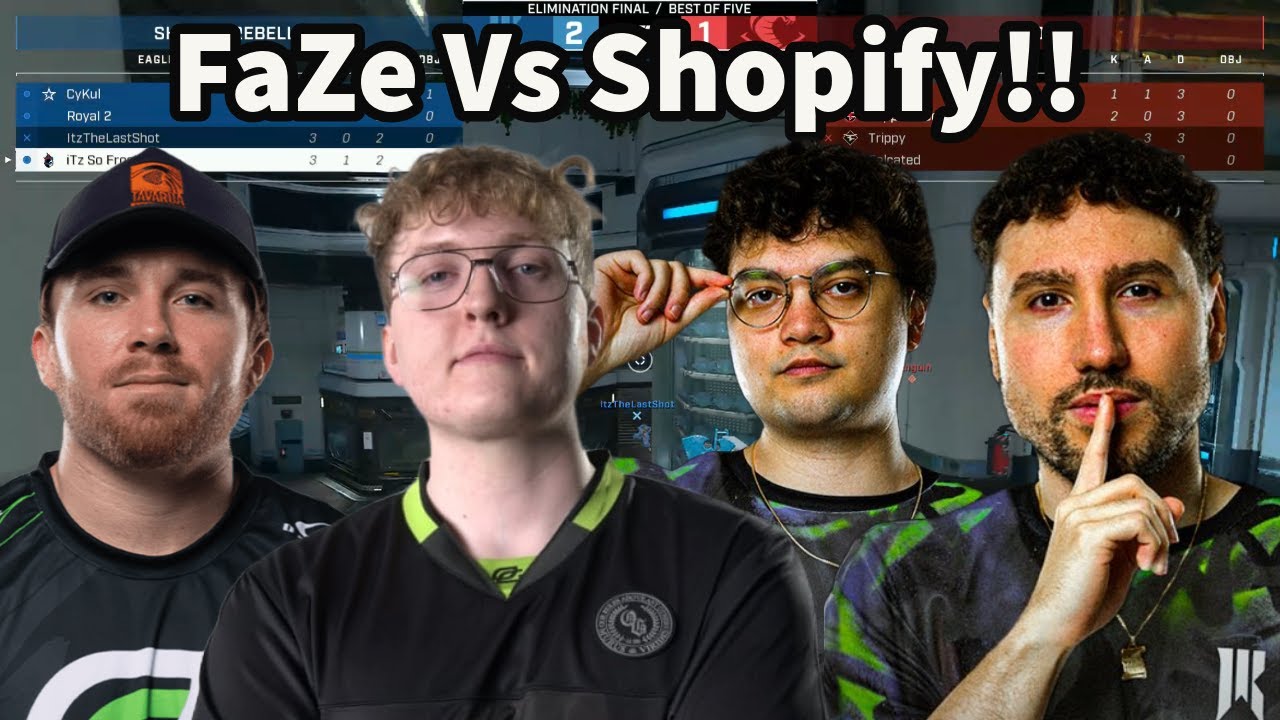 Shopify Rebellion Are Just Too Good For New FaZe Roster And Eliminate ...