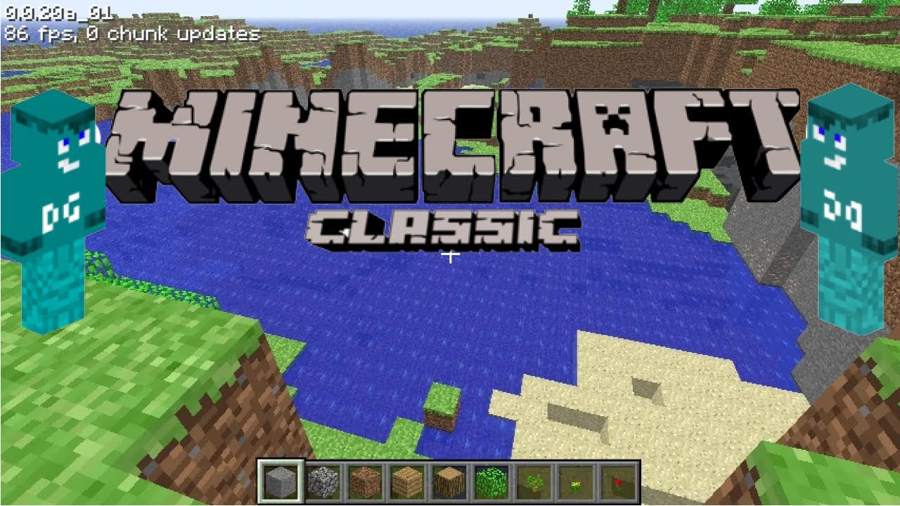 Minecraft Classic 0.0.20a_01 Gameplay - YouTube