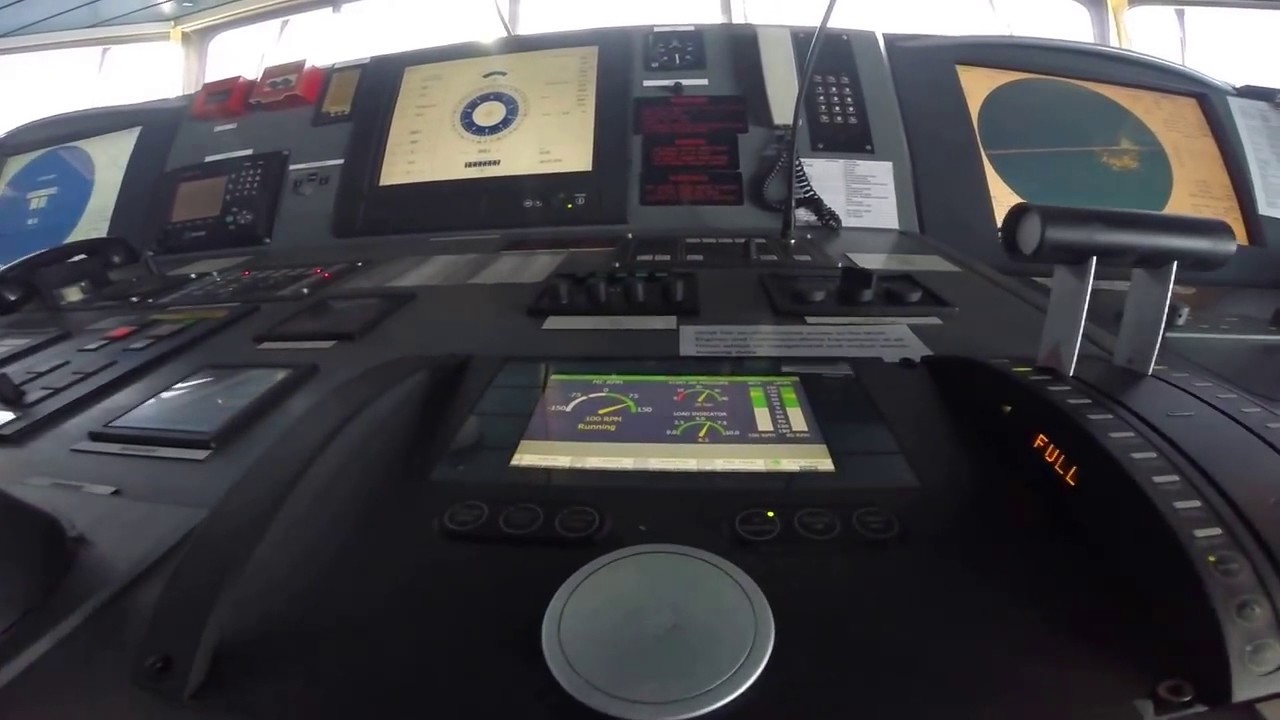 Inside The Bridge On A Product Tanker Life at Sea HD - YouTube