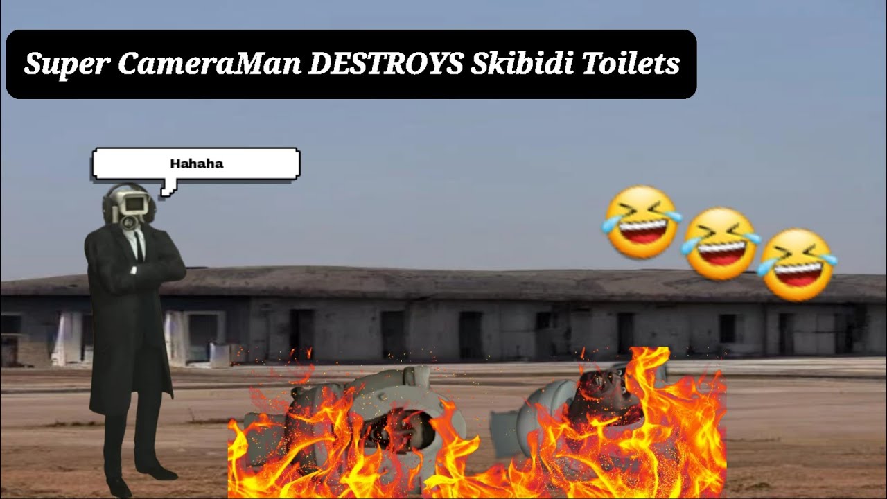 Super CameraMan DESTROYS Skibidi Toilets [Super CameraMan EP1] - YouTube