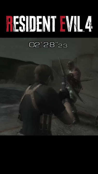 Beating Krauser Like a Pro 😎 | Resident Evil 4 #shorts - YouTube