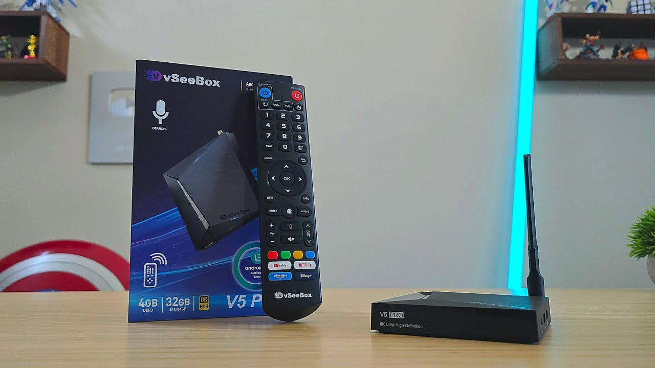 Experience Entertainment Like Never Before!!! vSeeBox V5 Pro - YouTube
