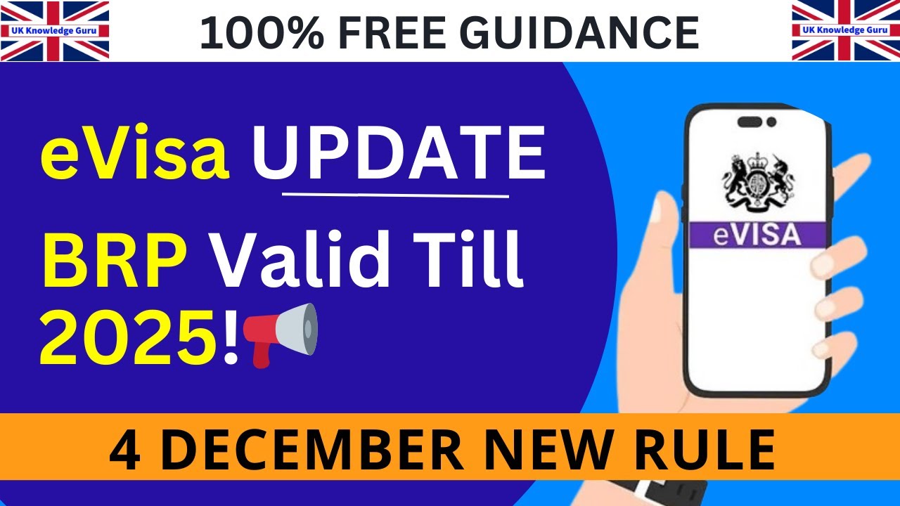 eVisa Update 2024: Biometric Residence Card Now Valid Until 2025 - YouTube