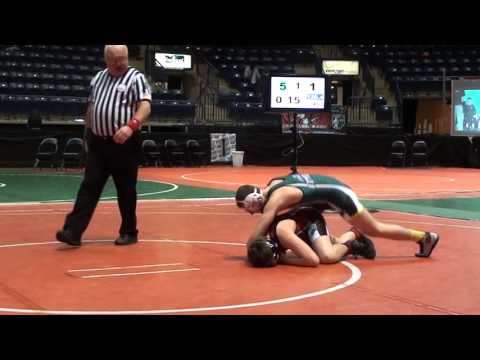 130 lbs D4 FINAL David Cumberledge VS Anthony D'Alesio - YouTube