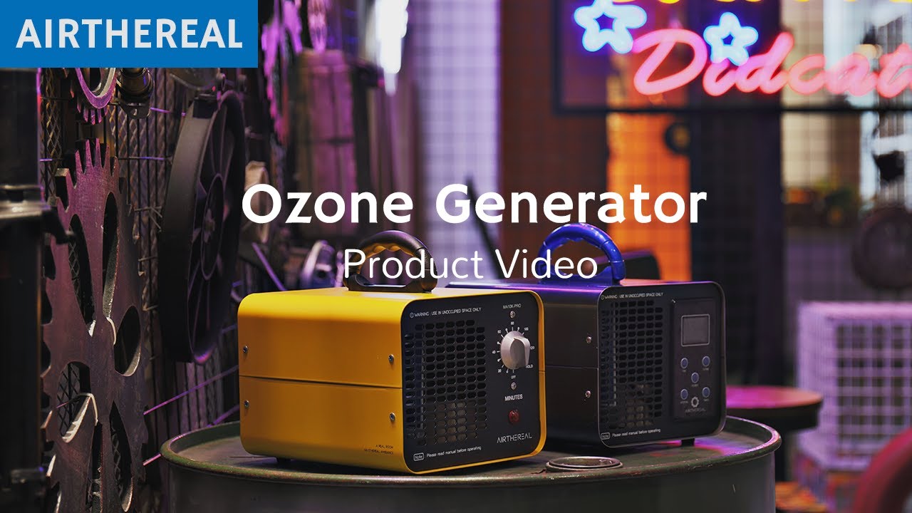 Airthereal Ozone Generator: Clean, Pure Air for Your Home - YouTube