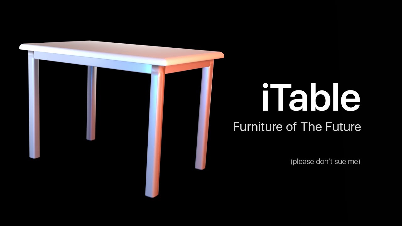 iTable: Apple Ad Parody - YouTube