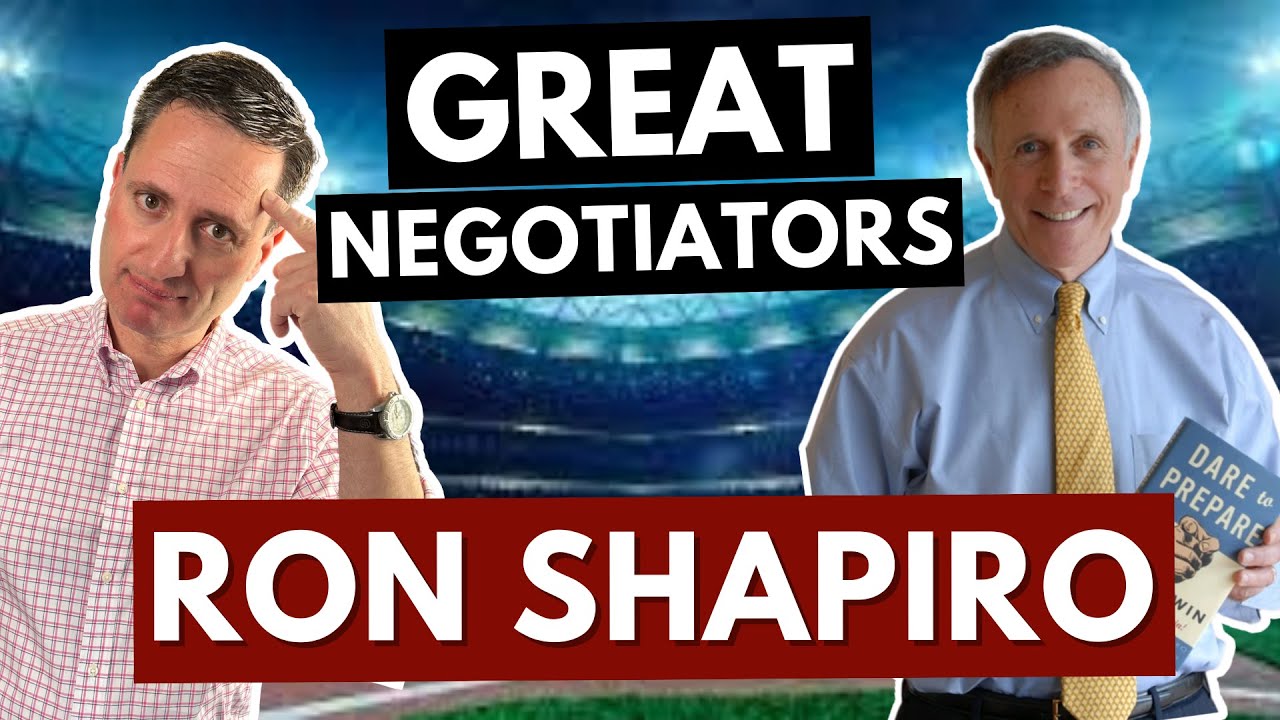Ron Shapiro | Great Negotiators with Bob Bordone - YouTube