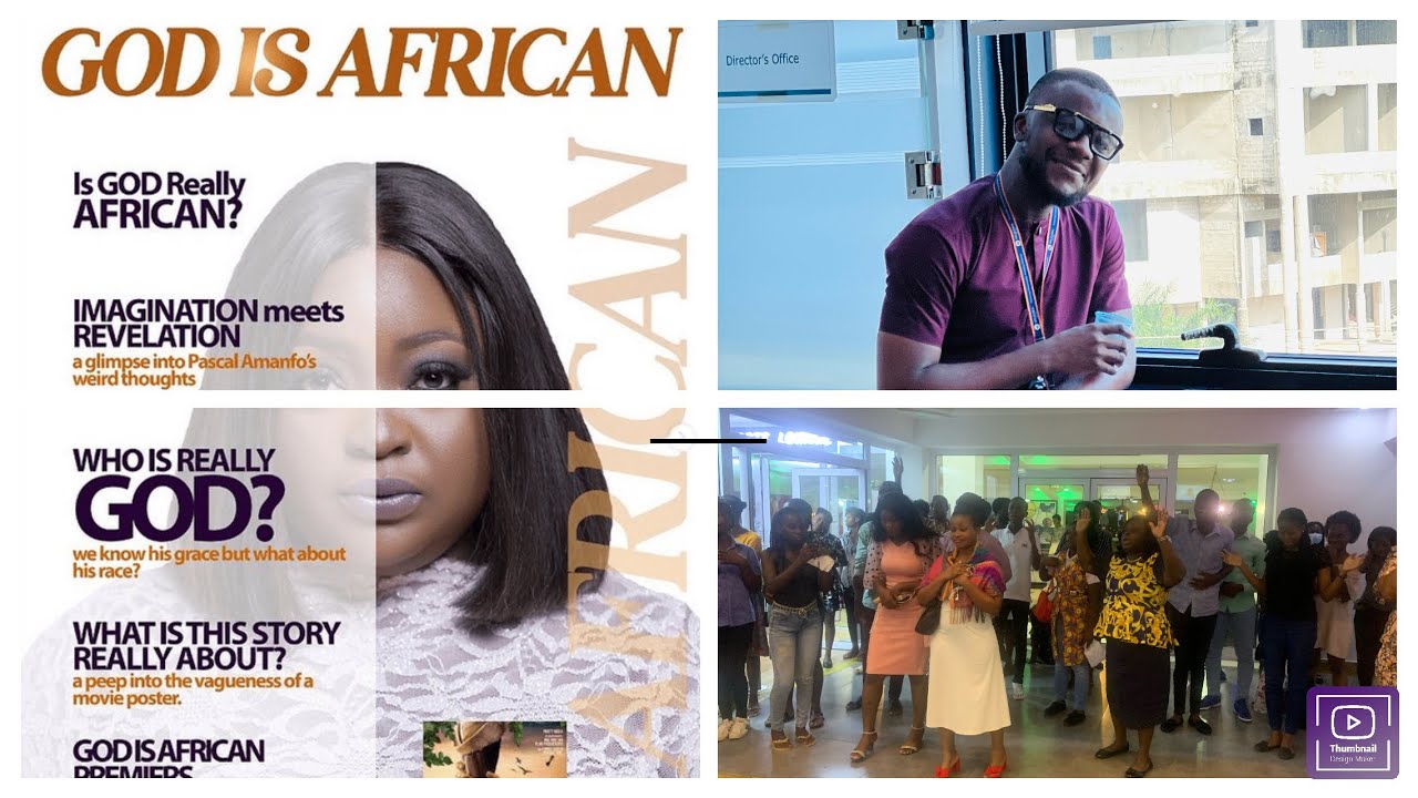 GOD IS AFRICAN Movie Premiere || Behind the scenes with Skbeatz ...