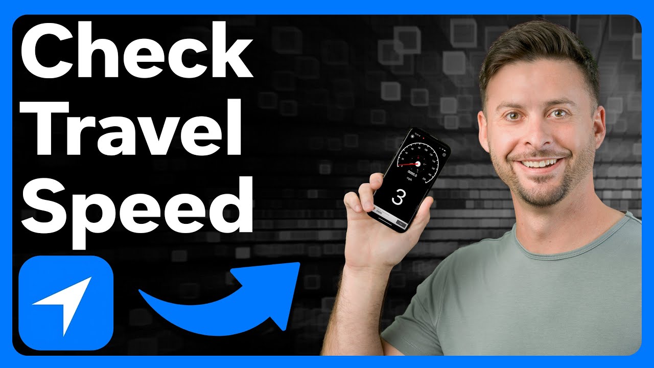 How To Check Speed Of Bus Or Train While Traveling - YouTube