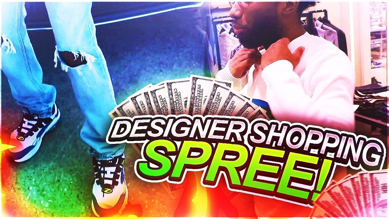 DESIGNER SHOPPING SPREE BEFORE I TOUR FOR CANADA! - YouTube