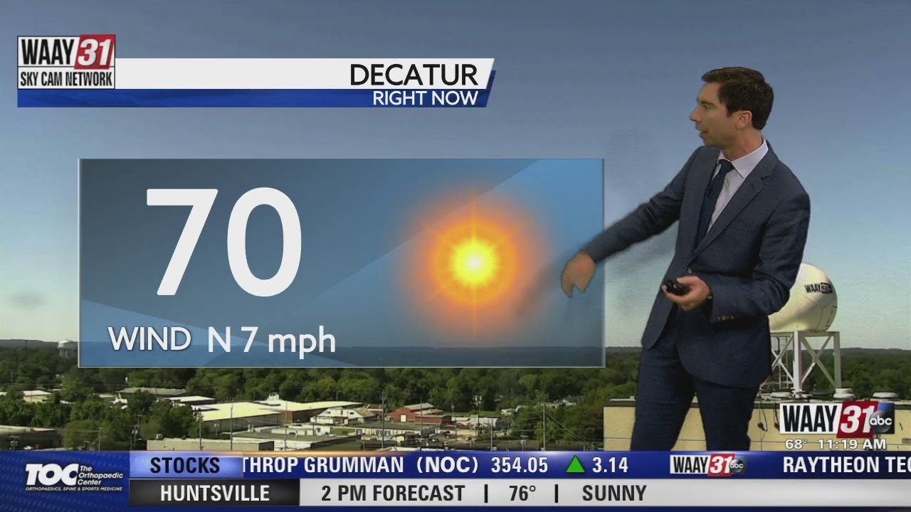 Rob Elvington's Friday, September 24 Midday North Alabama Weather ...